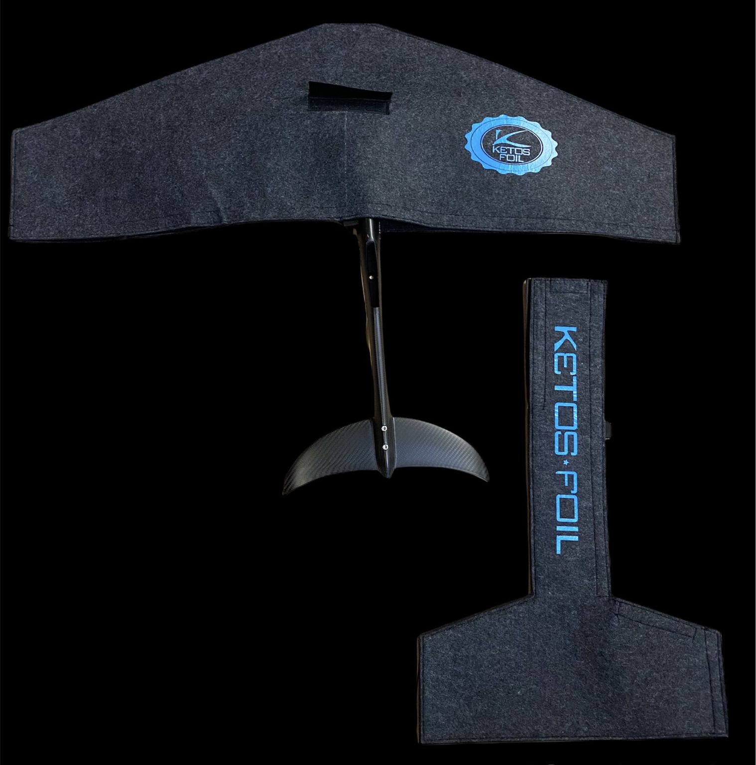Kahuna felt cover - KETOS FOIL - Exceptional carbon foil since 2009